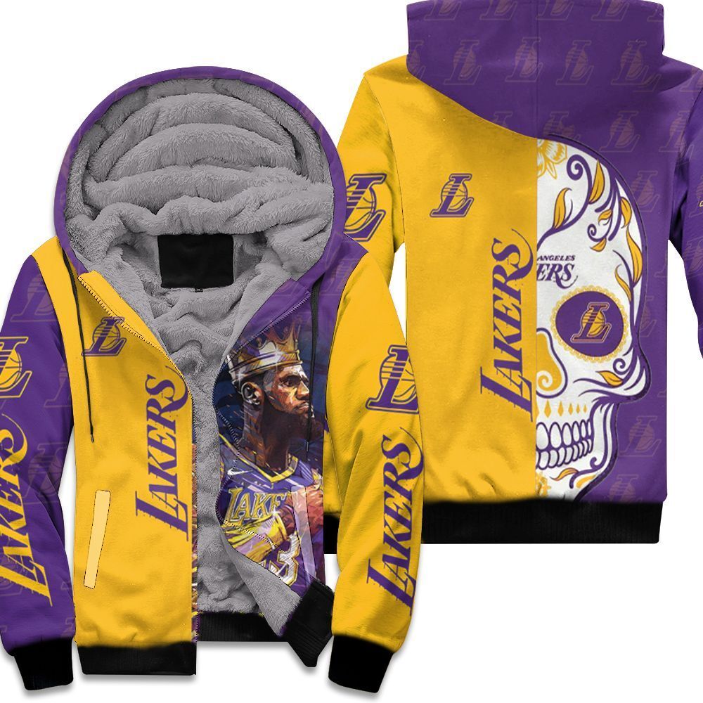 23 Lebron James Los Angeles Lakers Nba Western Conference Skull Logo ...
