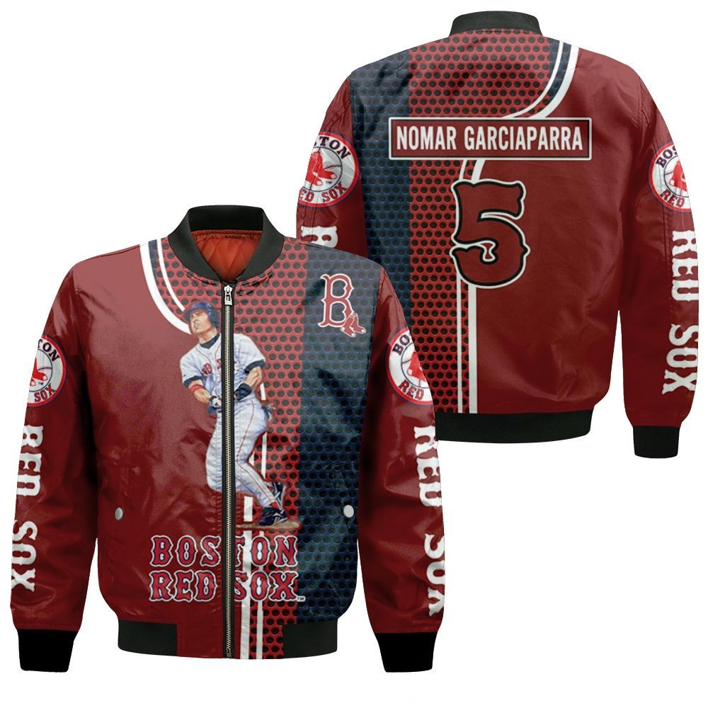 5 Nomar Garciaparra Boston Red Sox Bomber Jacket BBJ1826 – We sell ...