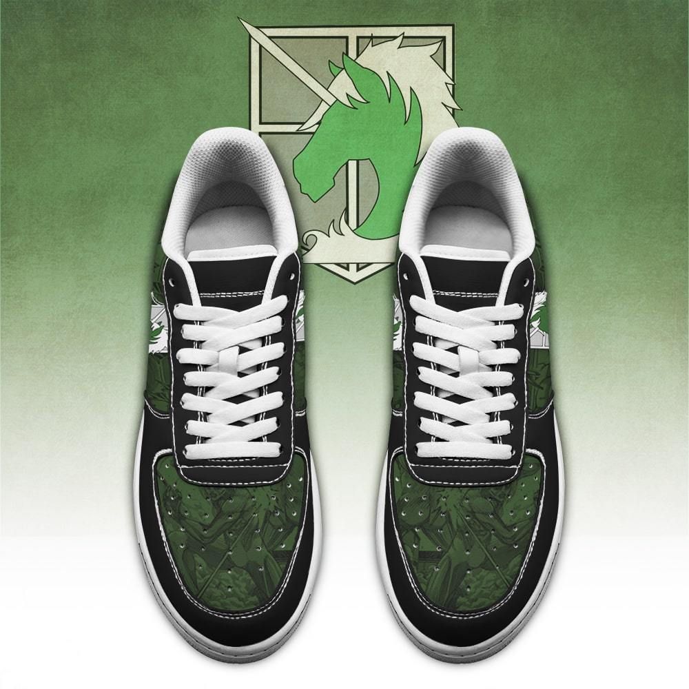 Aot Military Police Air Force Sneakers Attack On Titan Anime Shoes ...