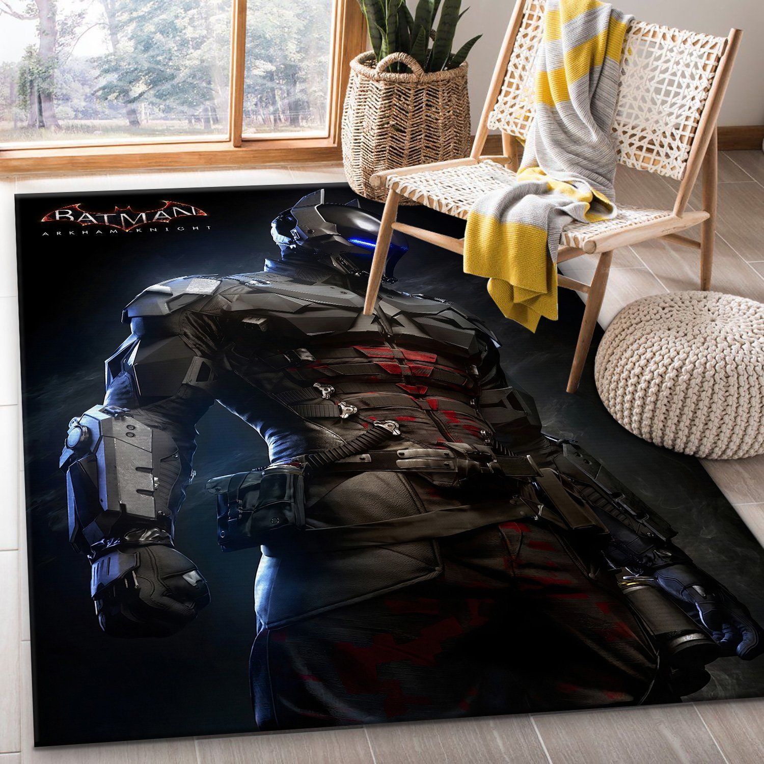 Batman Arkham Knight Gaming Collection Area Rugs Living Room Carpet ...