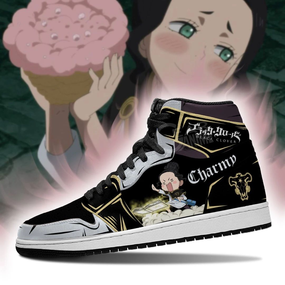 Black Bull Charmy La Sneakers Black Clover Anime Shoes JDH0064 – We ...
