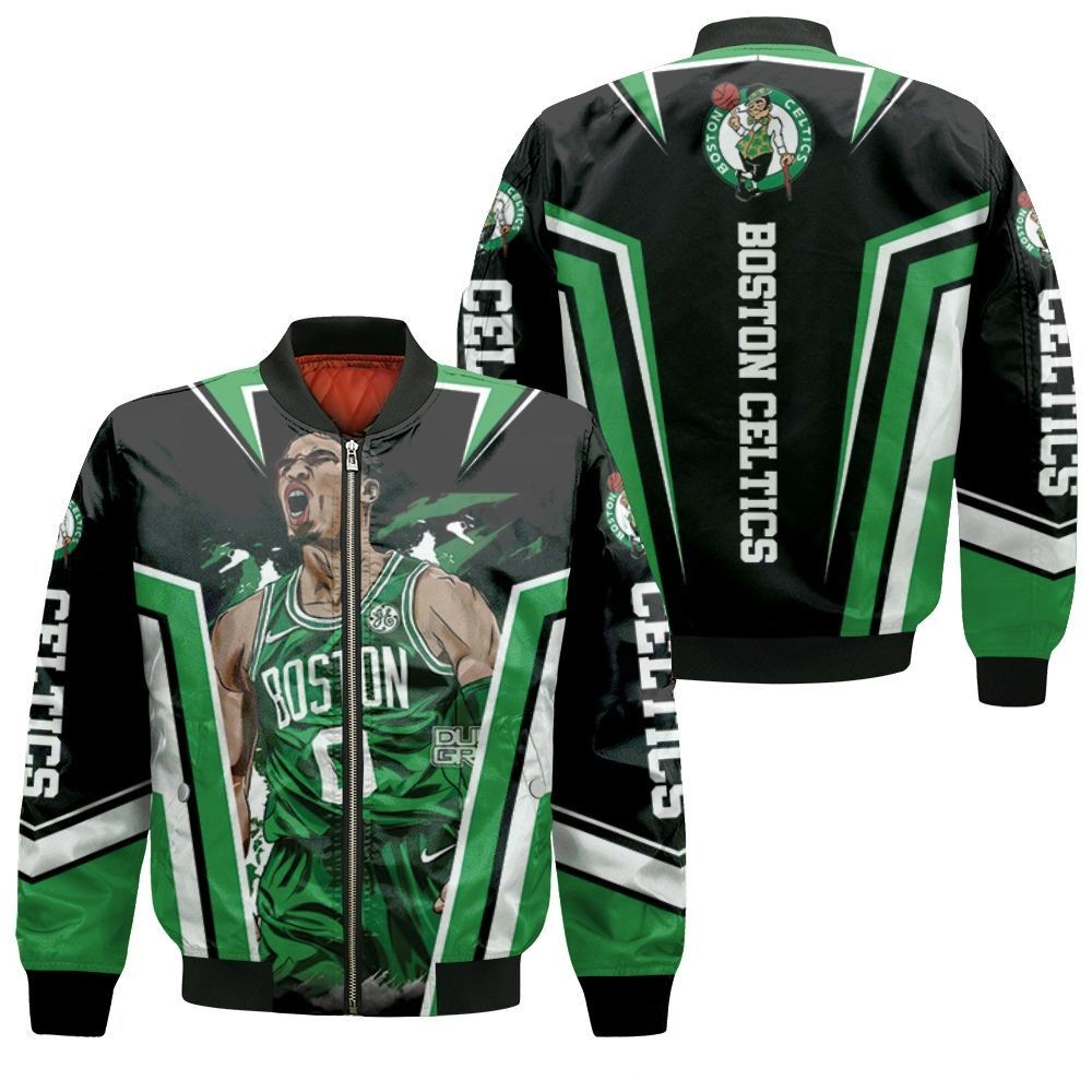 Boston Celtics Jayson Tatum Design Bomber Jacket BBJ1058 – We sell ...