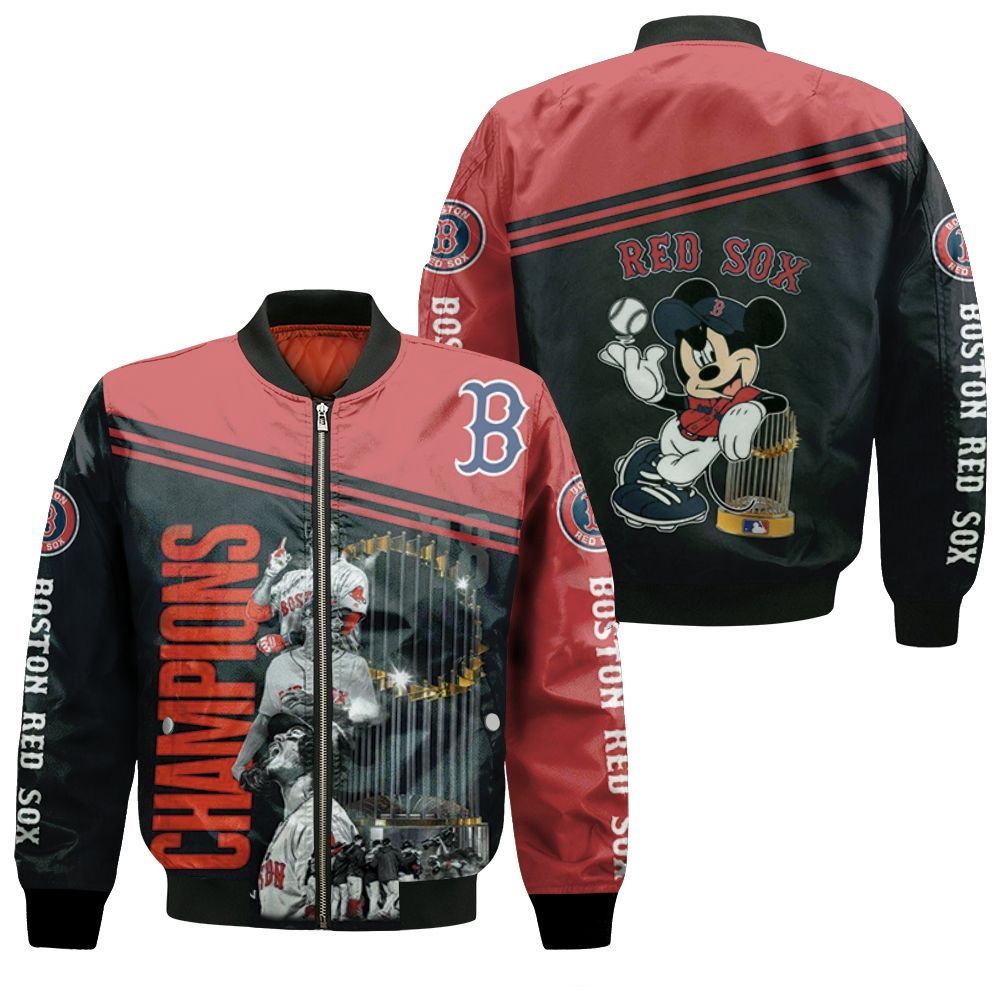 Boston Red Sox Champions Bomber Jacket BBJ0886 – We sell presents, you ...
