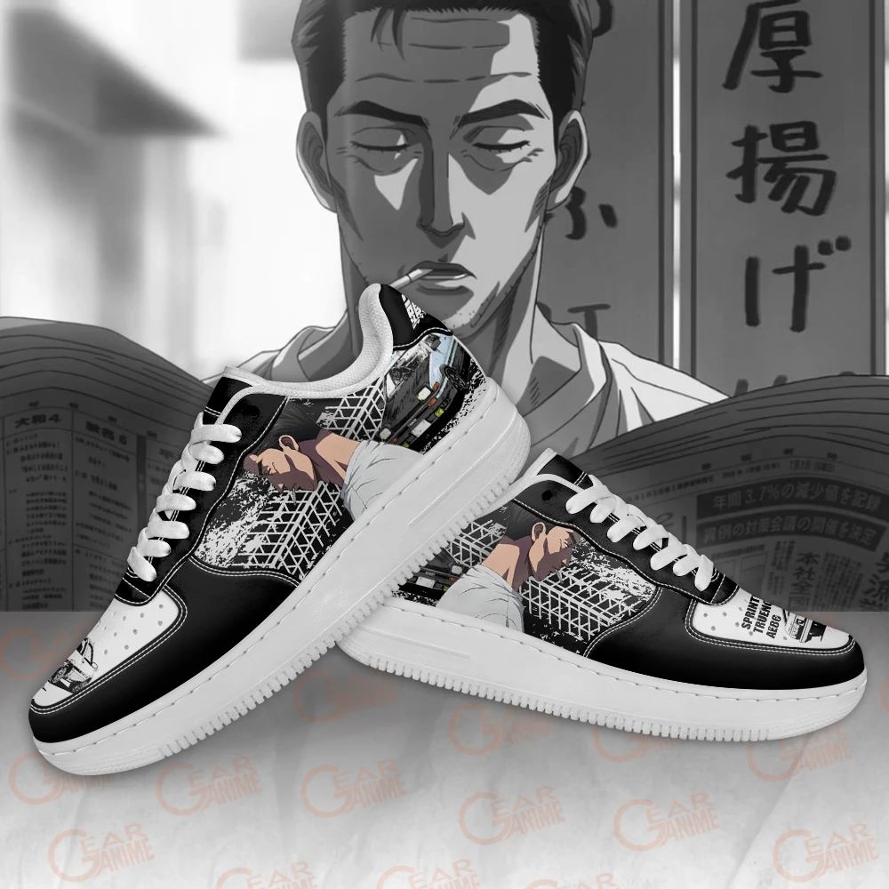 Bunta Fujiwara Shoes Initial D Anime Air Force Sneakers AF0763 – We ...