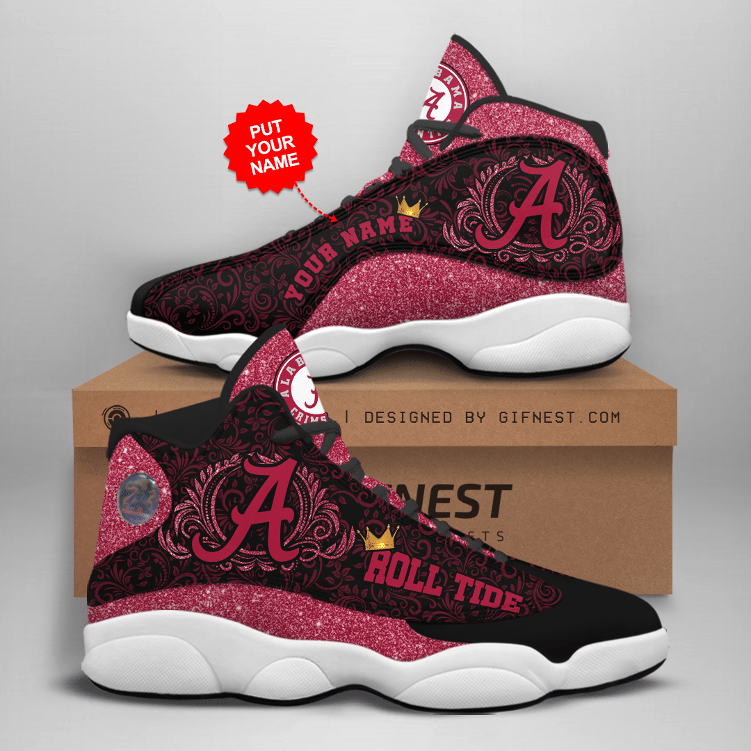Customized Name Alabama Jordan 13 Personalized Shoes JD130391 – We sell ...