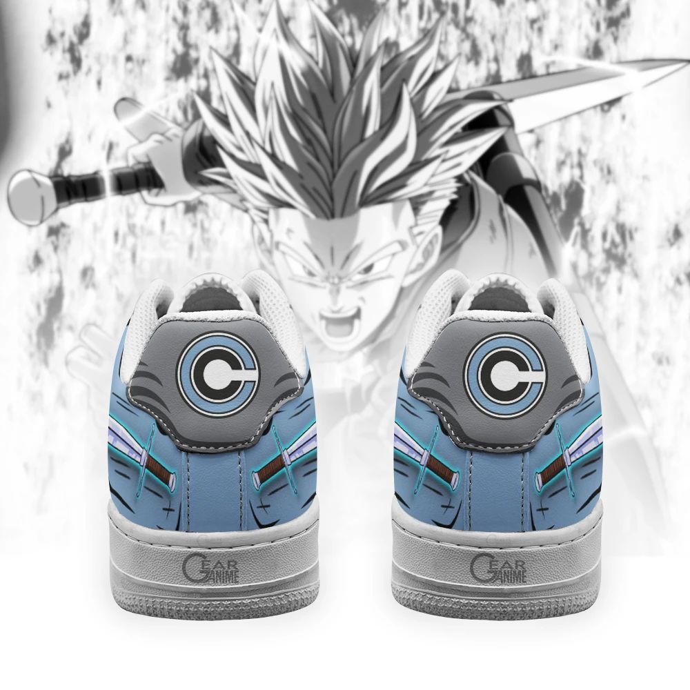 Dbz Trunks Air Force 1 Sneakers Custom Sword Dragon Ball Anime Shoes ...