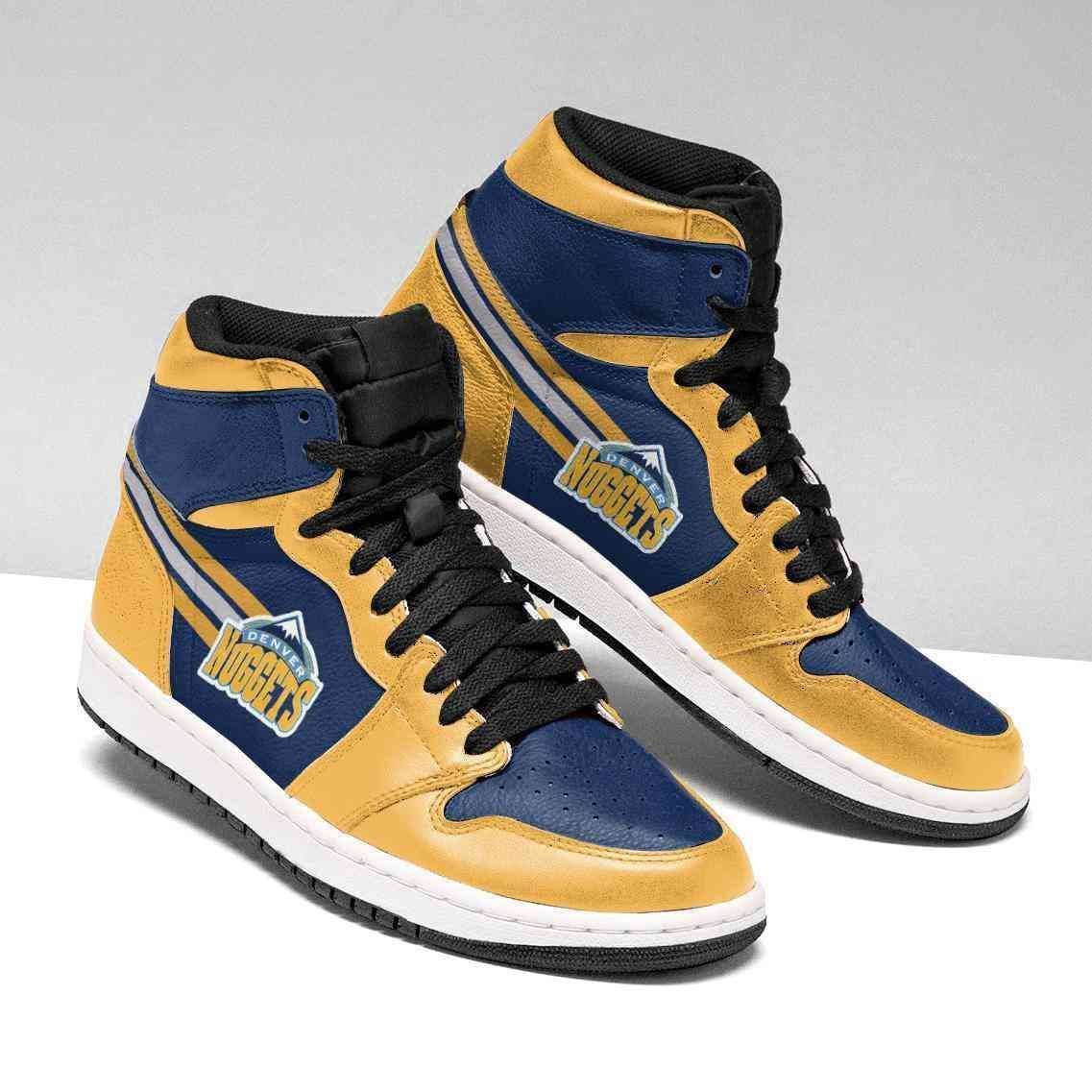 Denver Nuggets NBA Air Jordan 1 Sport Custom Sneakers JDH0323 – We sell ...
