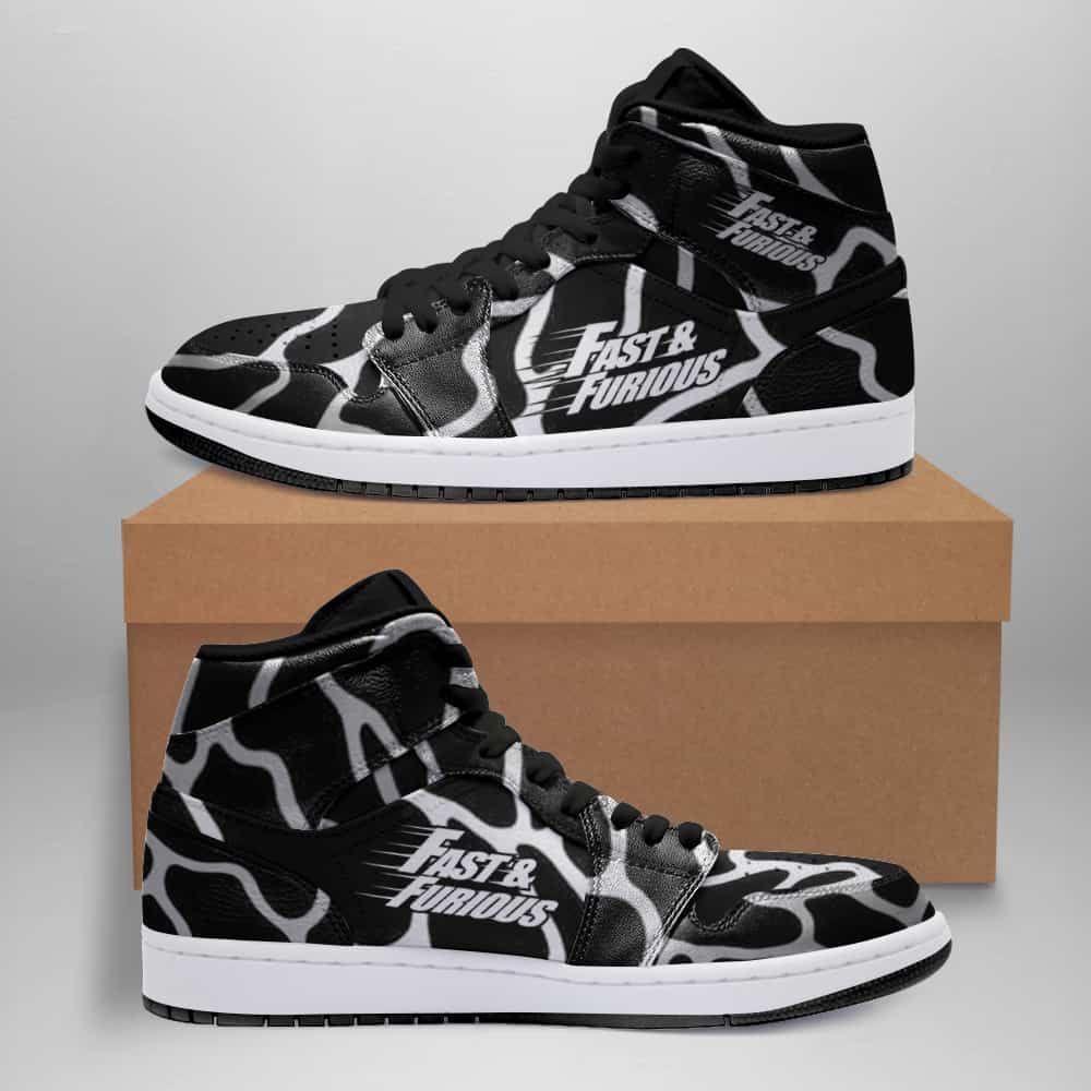 Fast And Furious 2 Air Jordan 1 Sport Custom Sneakers JDH0448 – We sell ...