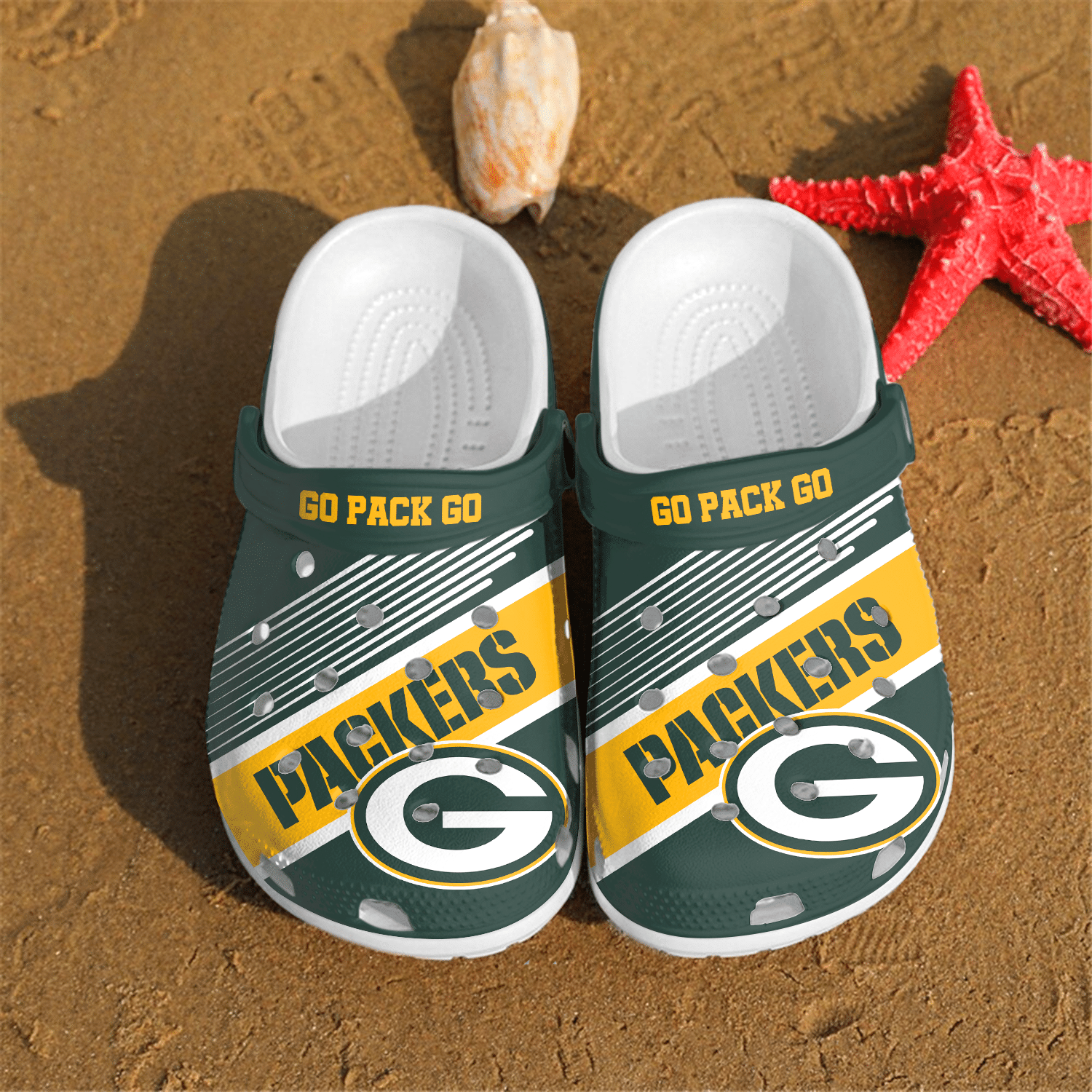 Green Bay Packers Custom Clogs – We sell presents, you sell memories!