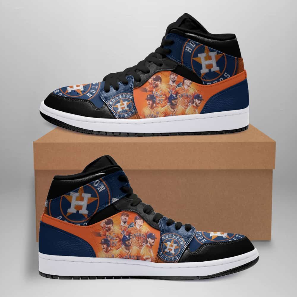 Houston Astros 03 Air Jordan 1 Sport Custom Sneakers JDH2146 – We sell ...