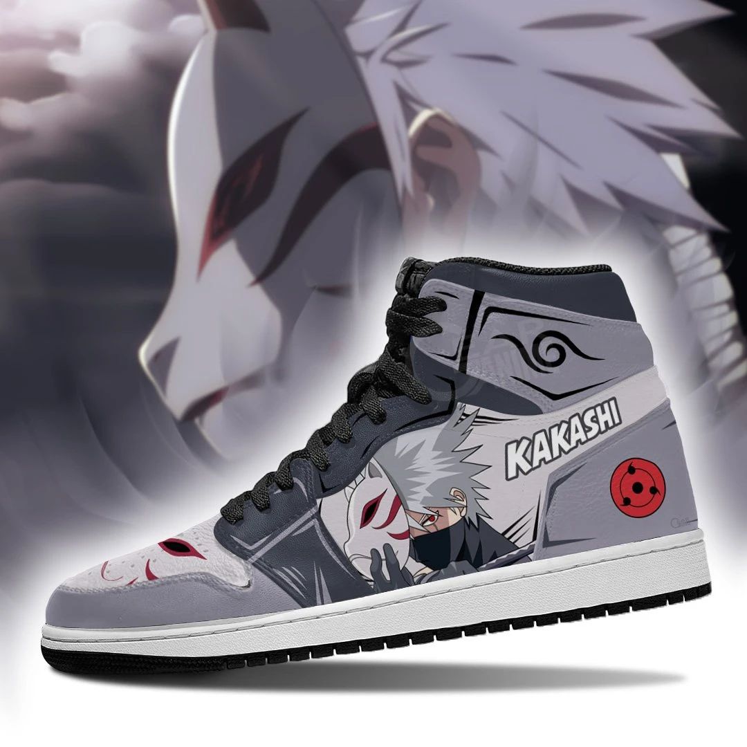 Kakashi Sneakers Naruto Anbu Anime Custom Shoes JDH0231 – We sell ...