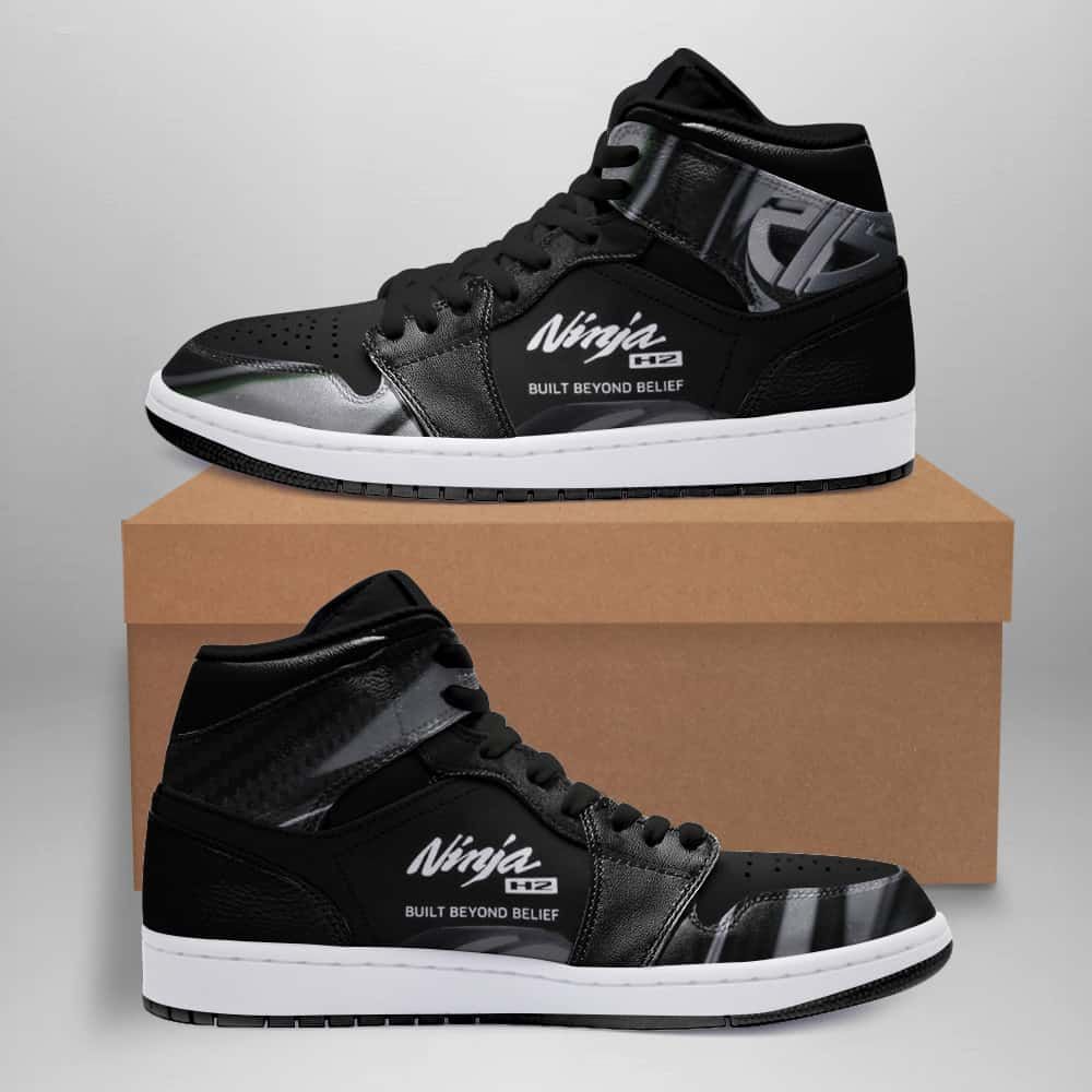 Kawasaki Ninja H2 Air Jordan 1 Sport Custom Sneakers JDH0395 – We sell ...