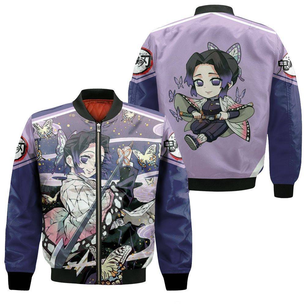 Kocho Shinobu Kimetsu No Yaiba Bomber Jacket BBJ0962 – We sell presents ...