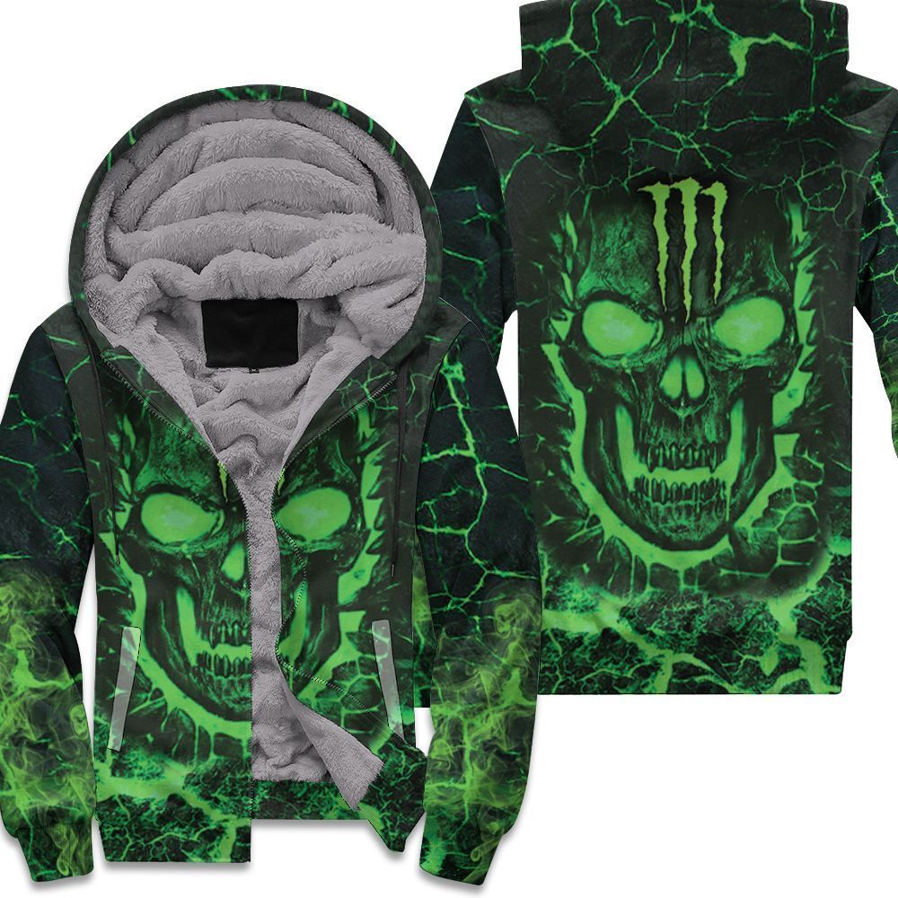 Lava Skull Monster Energy 3D Unisex Fleece Hoodie – We sell presents ...