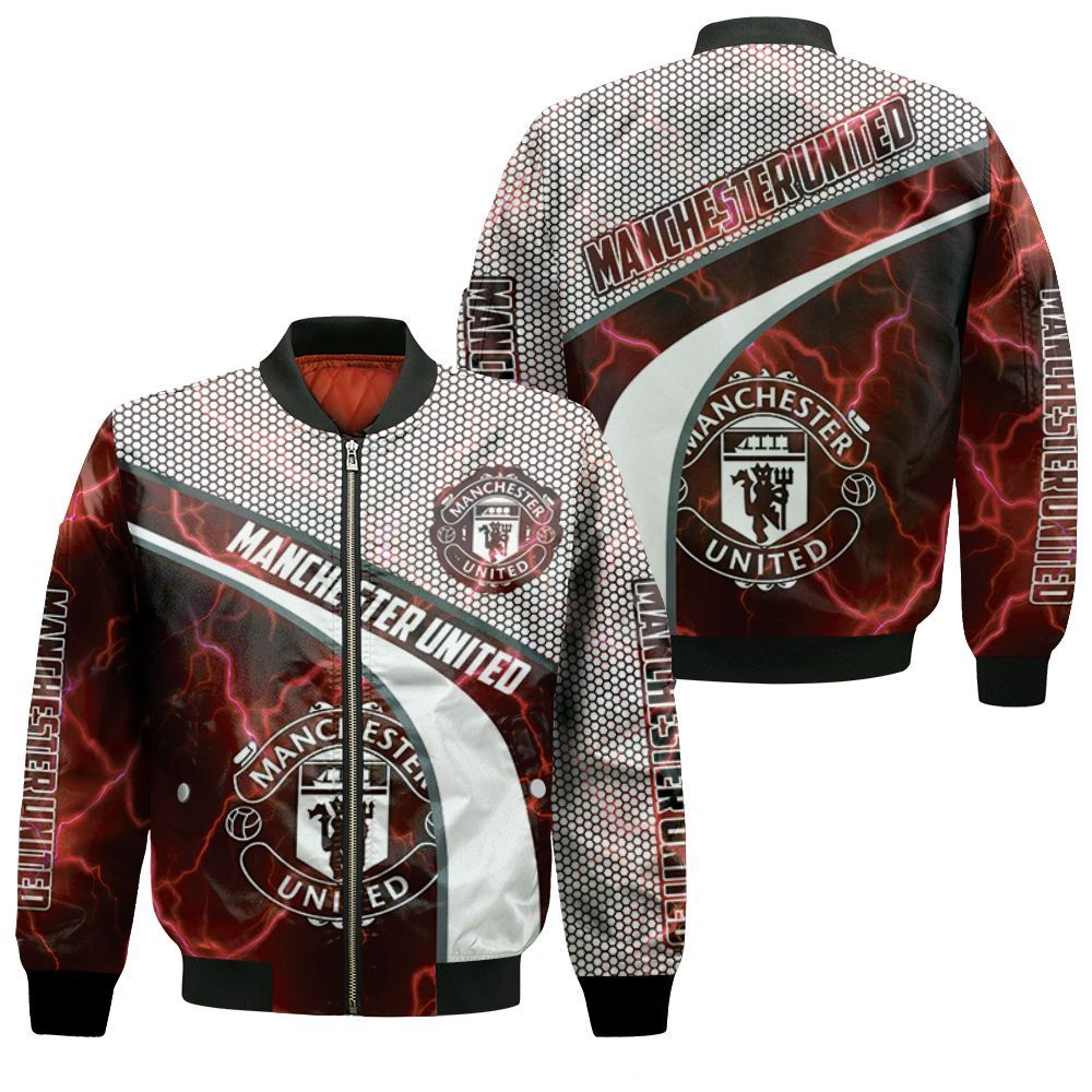 Manchester United Logo For Manucians 3D Bomber Jacket BBJ1975 – We sell ...