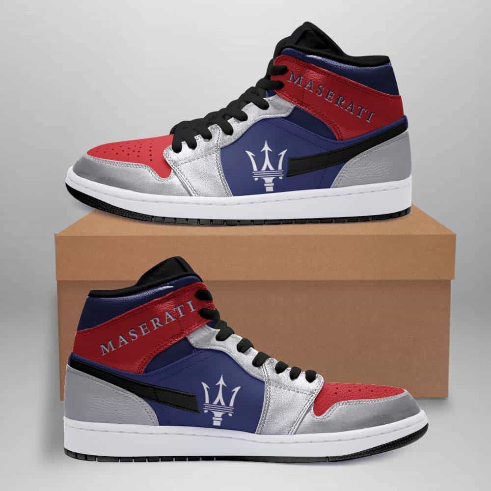 Maserati Air Jordan 1 Sport Custom Sneakers JDH0174 – We sell presents ...