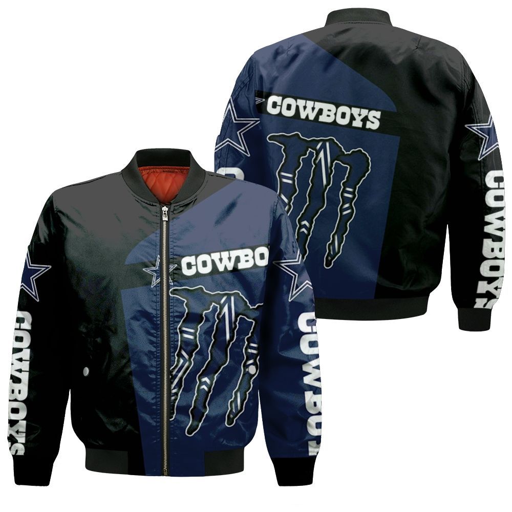 Monster Energy Dallas Cowboys Bomber Jacket BBJ1548 – We sell presents ...