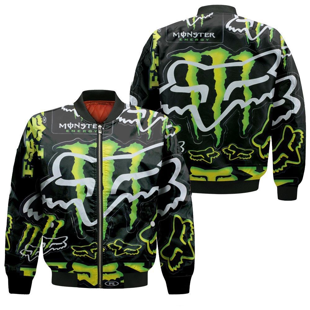 Monster Energy Logo For Lovers 3D Bomber Jacket BBJ0912 – We sell ...
