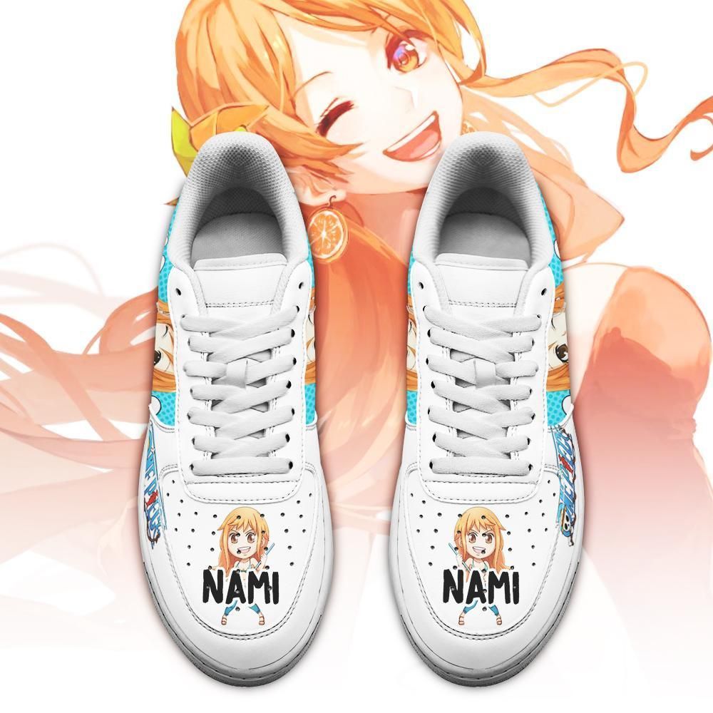 Nami Nike Air Force Shoes Unique One Piece Anime Custom Sneakers AF0587 ...
