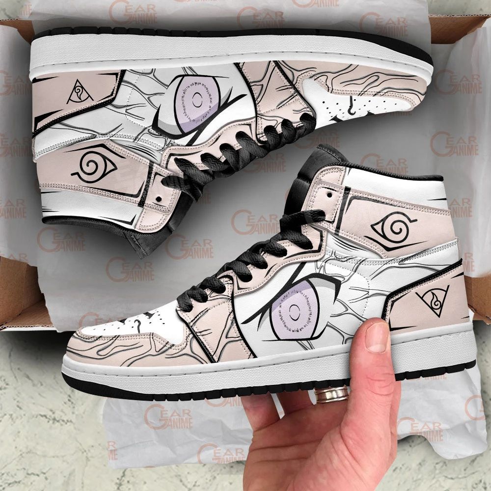 Neji Byakugan Eyes Sneakers Naruto Anime Shoes JDH0426 – We sell ...