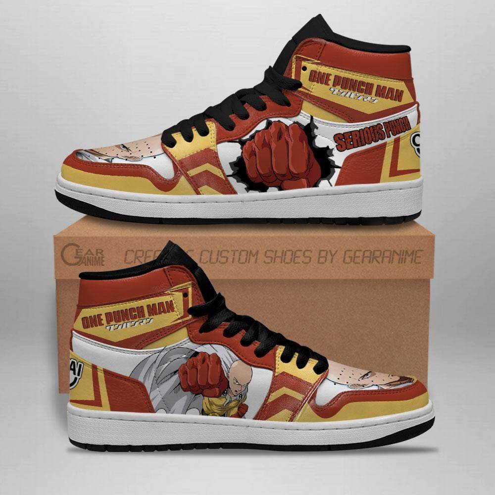 One Punch Man Sneakers Saitama Serious Punch Anime Shoes JDH0819 – We ...