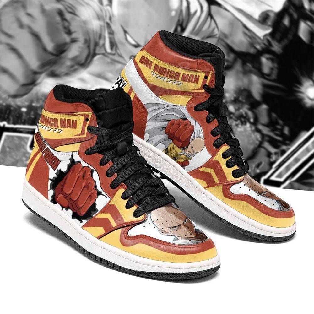 One Punch Man Sneakers Saitama Serious Punch Anime Shoes JDH0819 – We ...