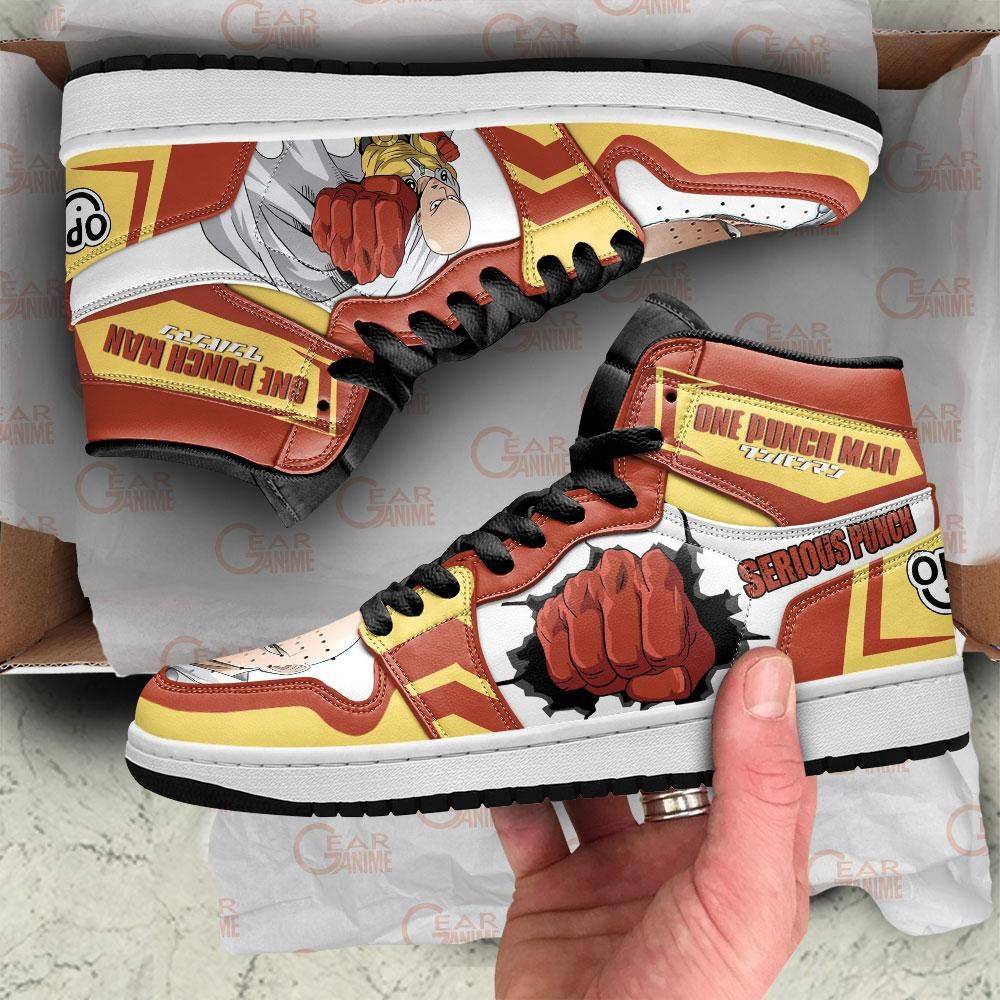 One Punch Man Sneakers Saitama Serious Punch Anime Shoes JDH0819 – We ...