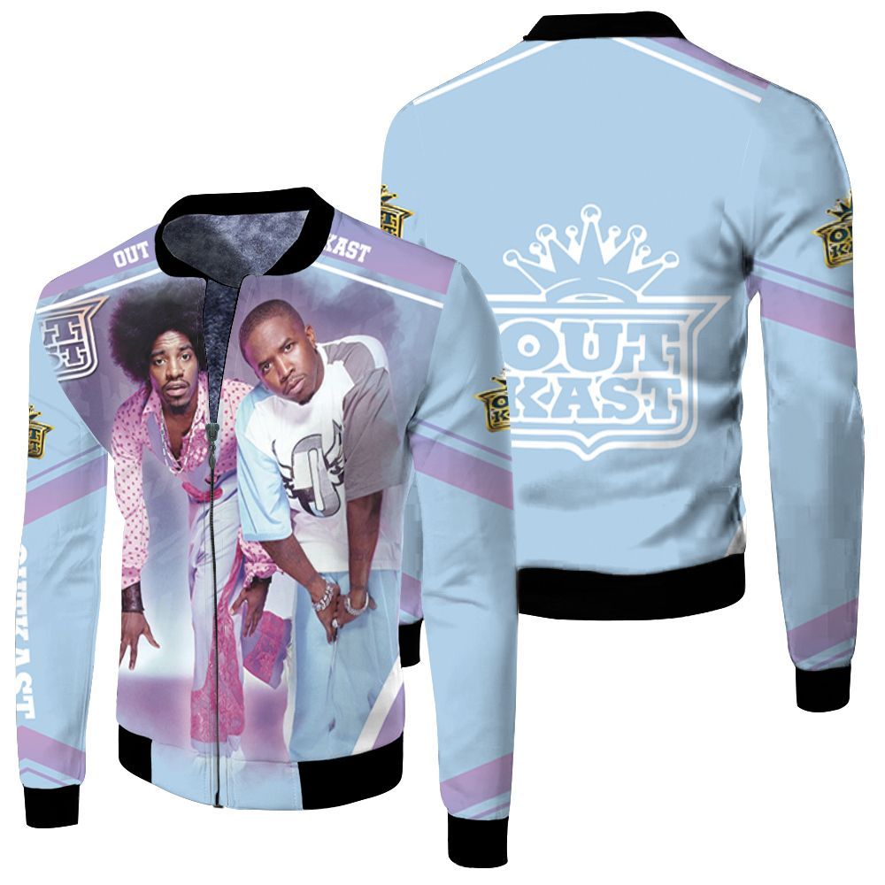 Outkast Big Boi And Dre Present Outkast Fleece Bomber Jacket FBJ0957 ...