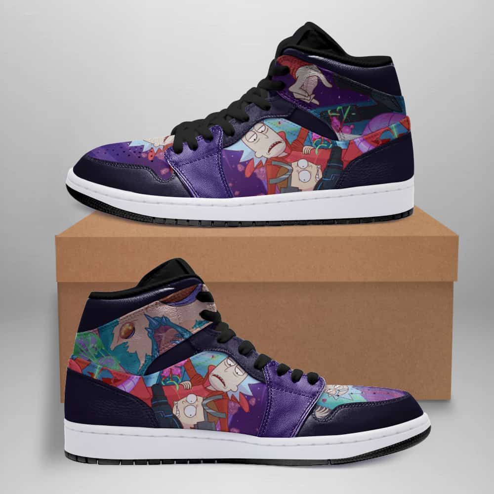 Rick And Morty 186 Air Jordan 1 Sport Custom Sneakers JDH1933 – We sell ...