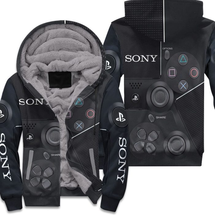 Sony Playstation Controller 3D Unisex Fleece Hoodie – We sell presents ...