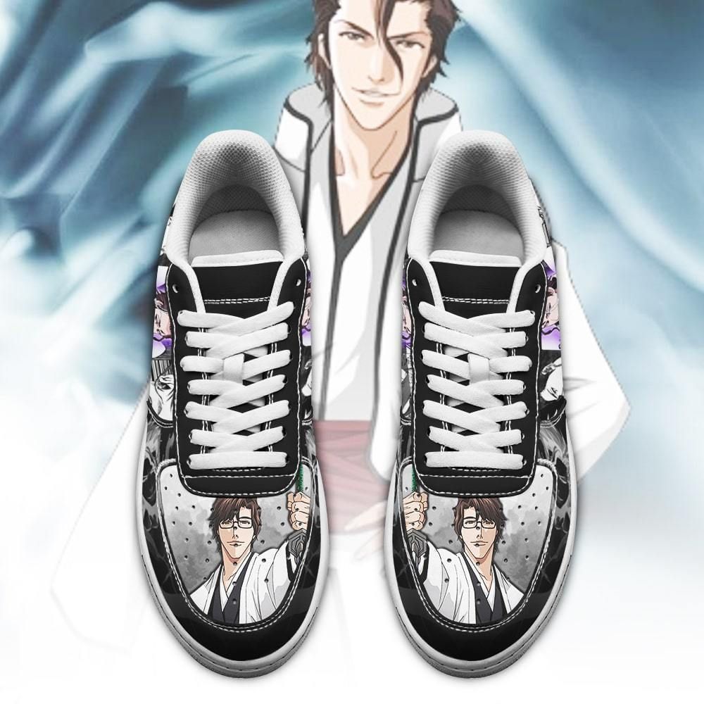 Sosuke Aizen Air Nike Air Force Shoes Unique Bleach Anime Custom ...