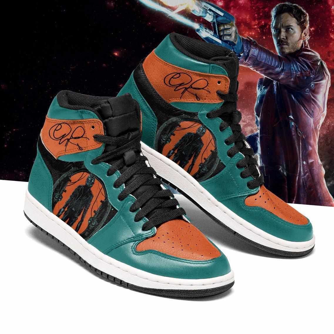 Star Lord Marvel Air Jordan 1 Sport Custom Sneakers JDH0053 – We sell ...