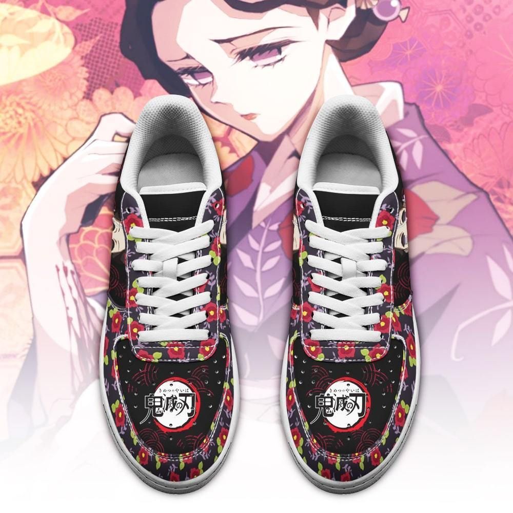 Tamayo Nike Air Force Shoes Unique Demon Slayer Anime Custom Sneakers ...