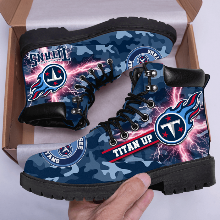 Tennessee Titans All Season Boots – Classic Boots CB0062 – We sell ...