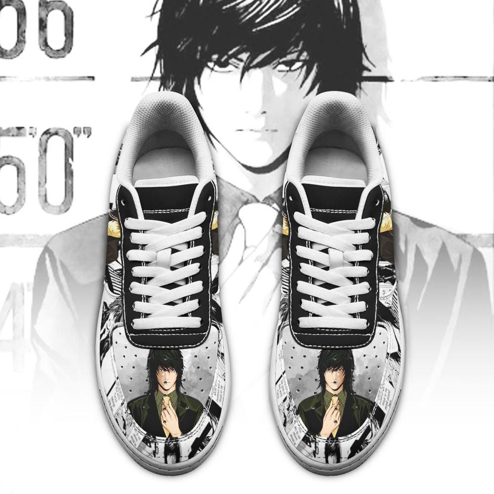 Teru Mikami Air Nike Air Force Shoes Unique Death Note Anime Custom ...