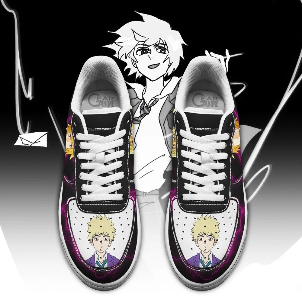 Teruki Hanazawa Shoes Mob Pyscho 100 Anime Air Force Sneakers AF0248 ...