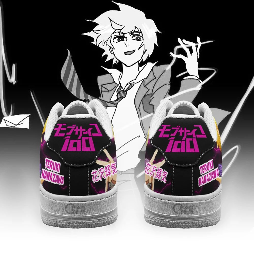 Teruki Hanazawa Shoes Mob Pyscho 100 Anime Air Force Sneakers AF0248 ...