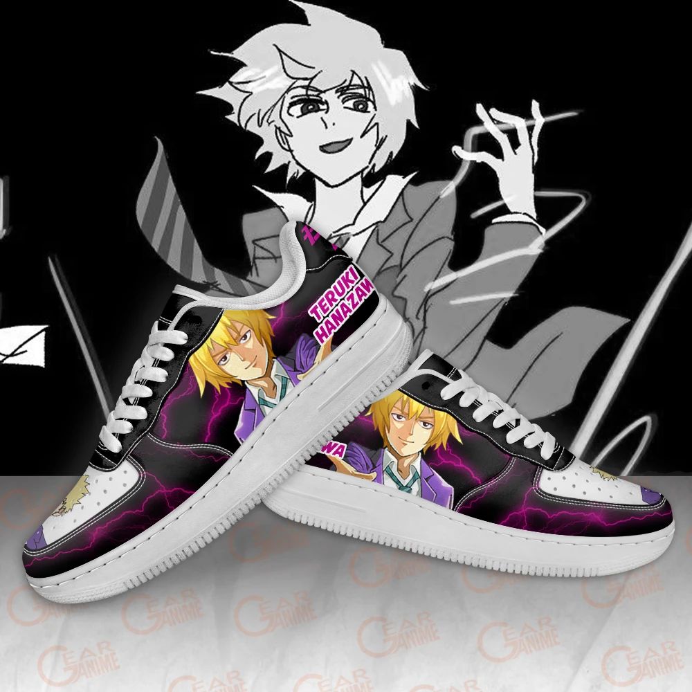 Teruki Hanazawa Shoes Mob Pyscho 100 Anime Air Force Sneakers AF0248 ...