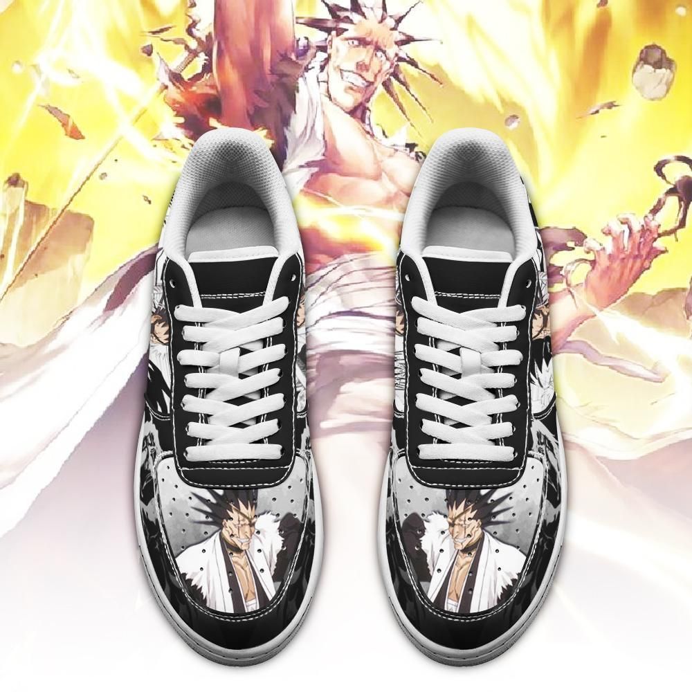 Zaraki Kenpachi Air Nike Air Force Shoes Unique Bleach Anime Custom ...