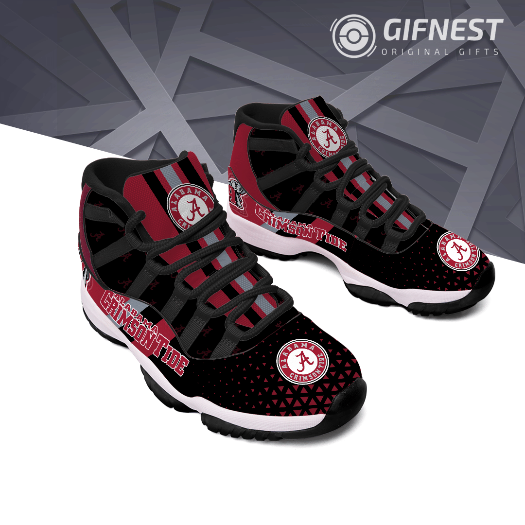 Alabama Crimson Tide Air Jordan 11 Custom Sneaker For Fans JD110055 ...