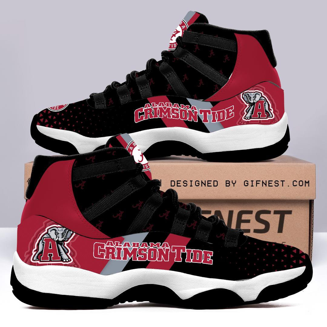 Alabama Crimson Tide Air Jordan 11 Custom Sneaker For Fans JD110055 ...