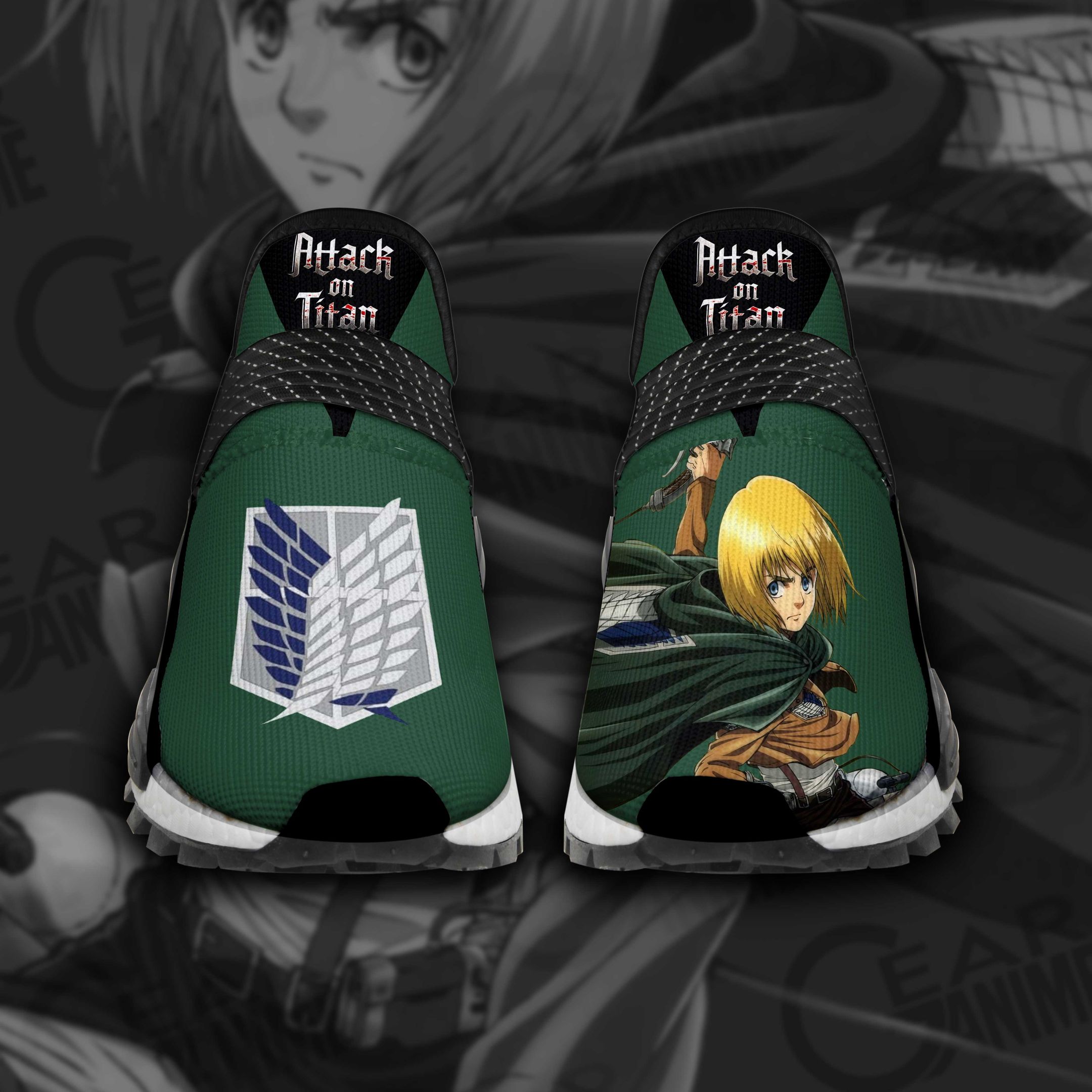 Armin Arlert Shoes Scout Attack On Titan Anime Shoes TT11 – NMD ...