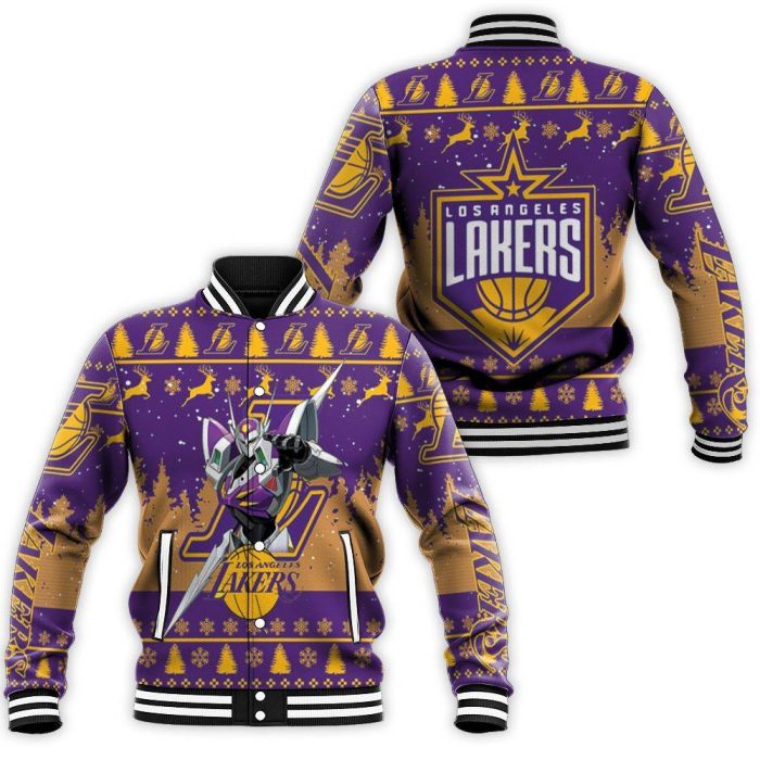 Robot Los Angeles Lakers NBA Western Conference Baseball Jacket BJ1814 ...