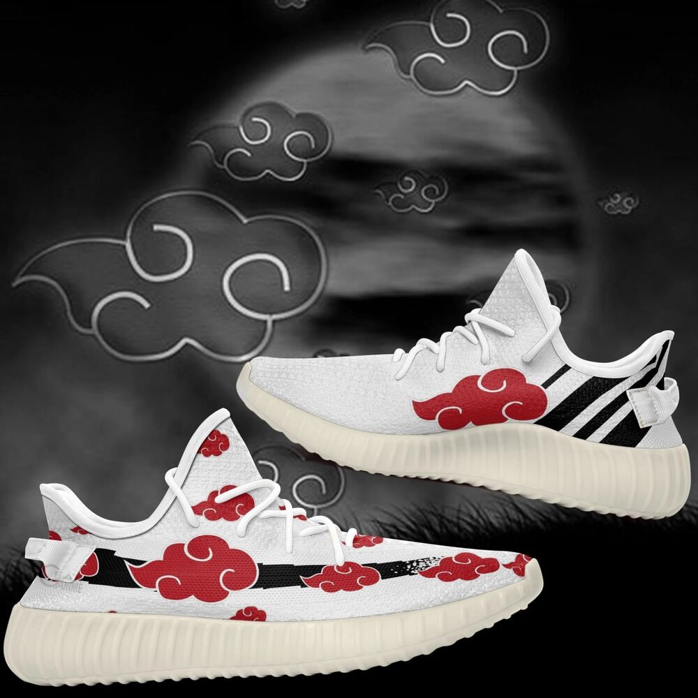 Akatsuki Cloud Shoes White Naruto Anime Sneakers – We sell presents ...