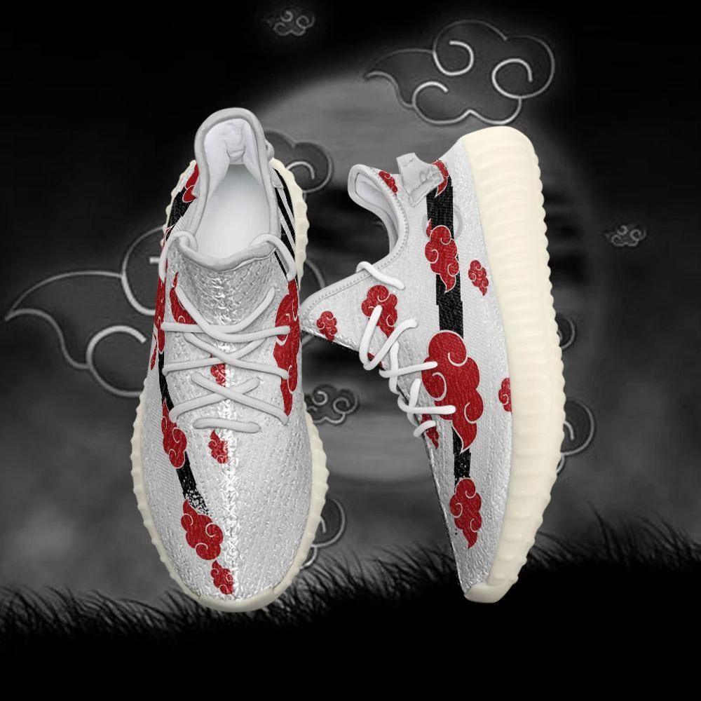 Akatsuki Cloud Shoes White Naruto Anime Sneakers – We sell presents ...