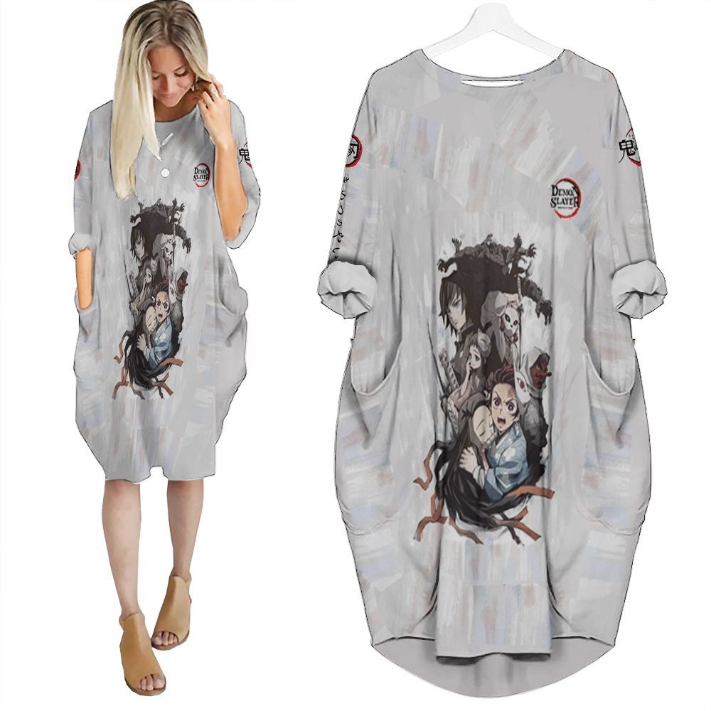 Kimetsu No Yaiba Anime Hashira And Demon Slayers Corps White Batwing ...