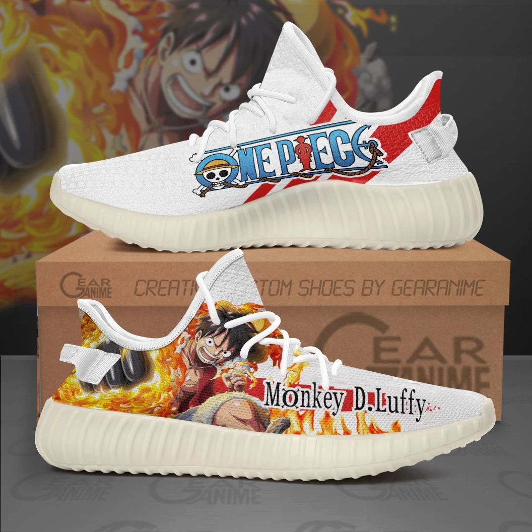 Luffy Shoes Skill One Piece Custom Anime Shoes TT10 – We sell presents ...