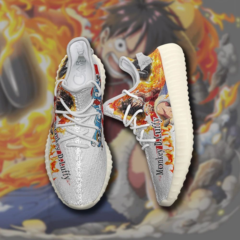 Luffy Shoes Skill One Piece Custom Anime Shoes TT10 – We sell presents ...