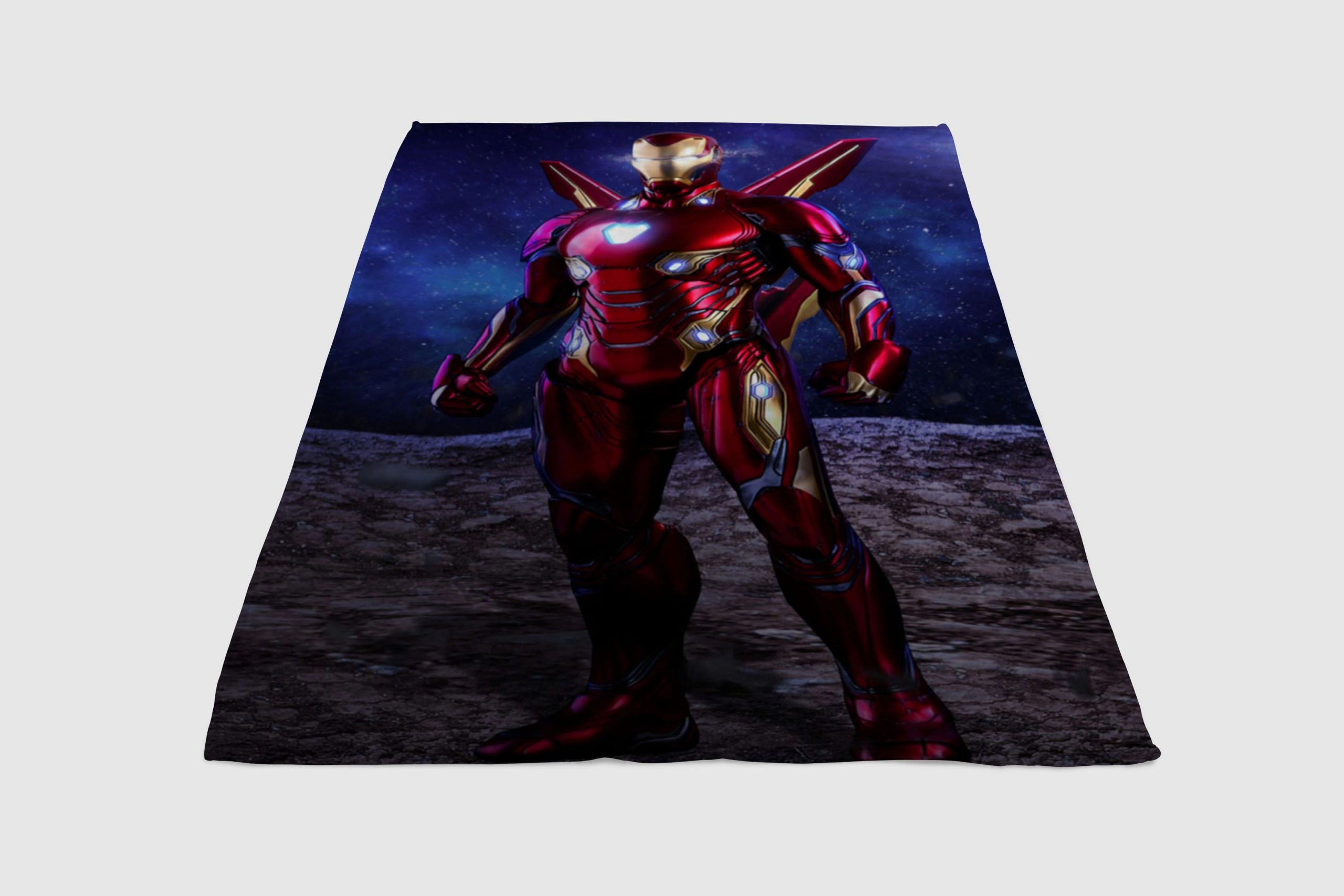 Avengers Infinity Suit Iron Man Fleece Blanket Sherpa Blanket – We sell ...