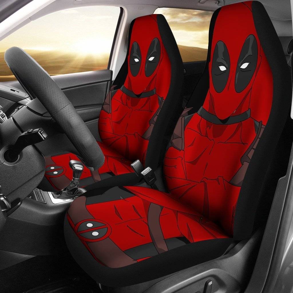 Deadpool Cartoon MV Car Seat Covers – Car Accessories – We sell ...